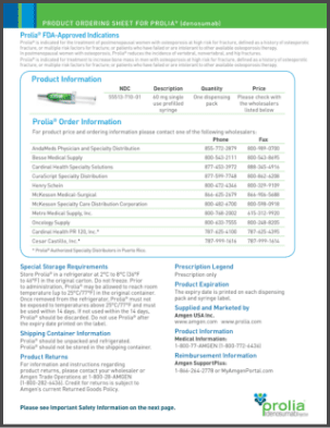 Amgen® SupportPlus Co-Pay Program for Prolia® (denosumab)